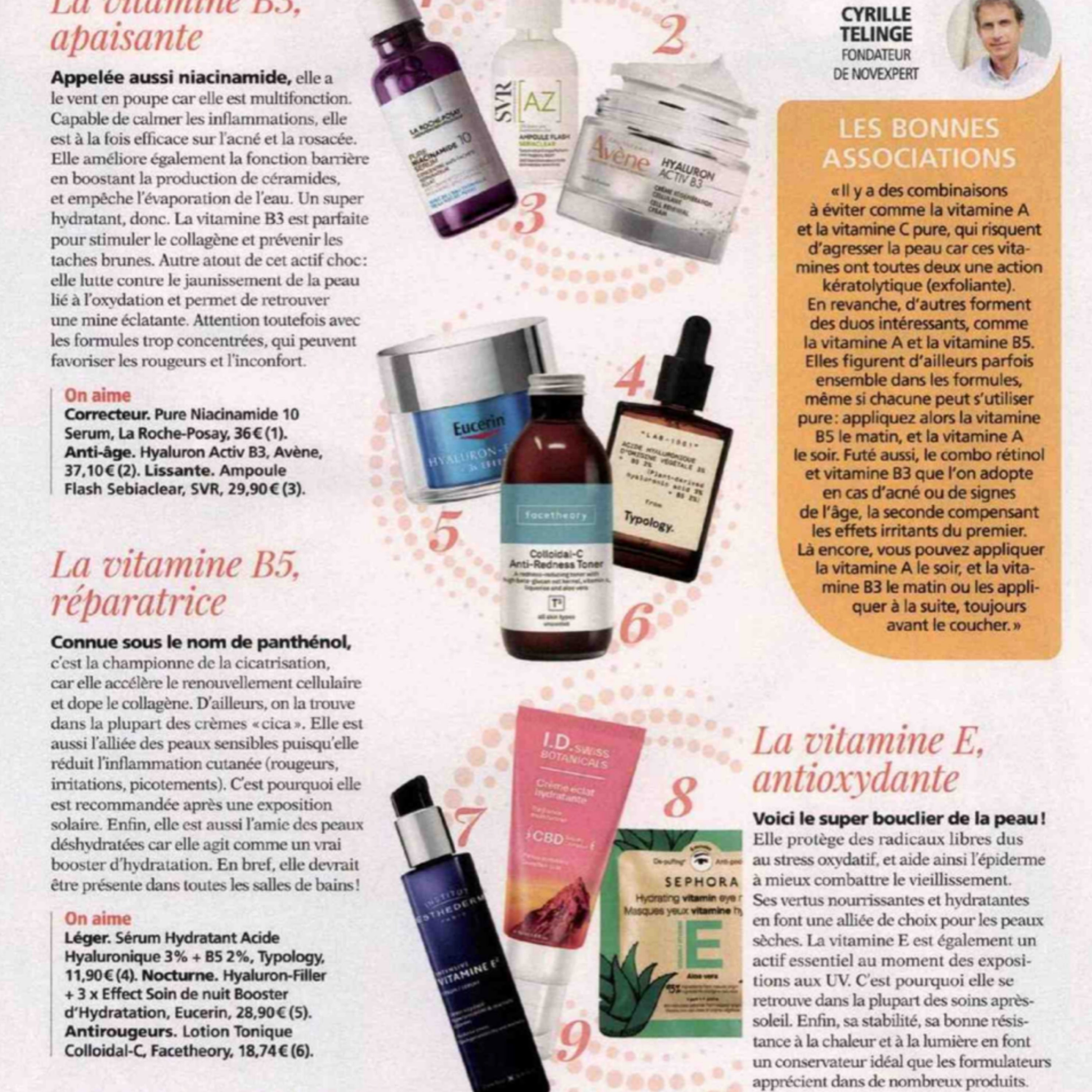 Vitamin E, the antioxidant - Femme actuel - I.D. Swiss Botanicals